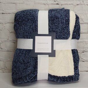 Charter Club | Bedding | Charter Club Chenille Cozy Reversible Throw ...